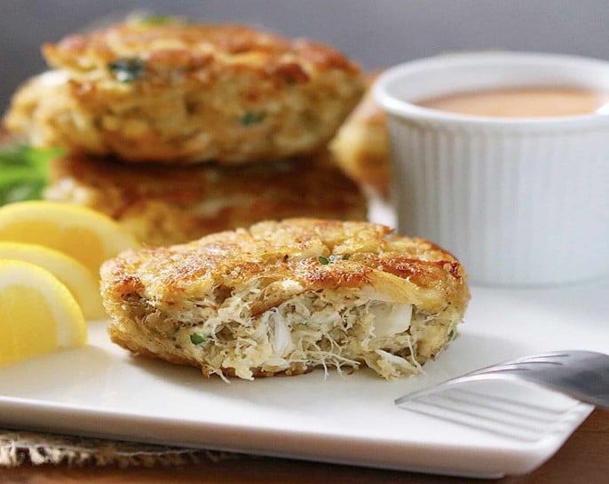 Gâteau de crabe (cuisine américaine)