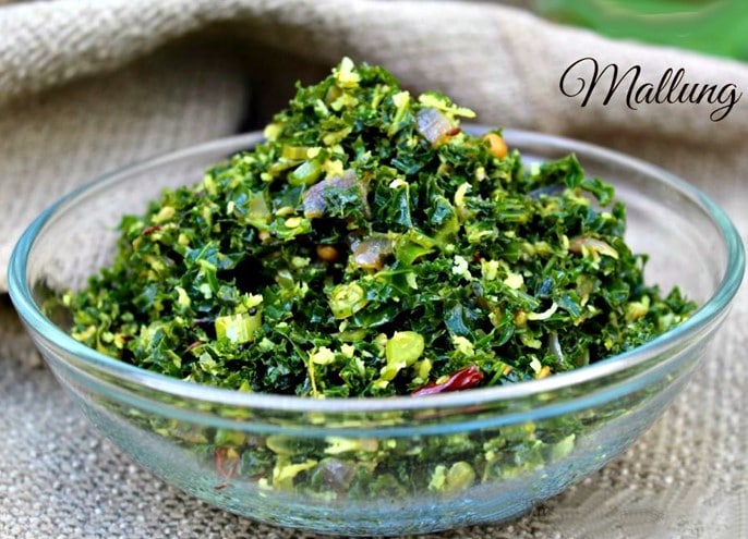 Mallung (cuisine sri-lankaise)