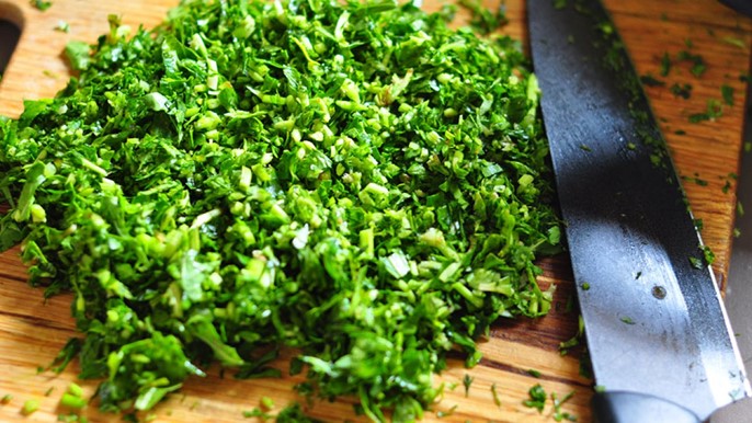 Mallung (cuisine sri-lankaise)