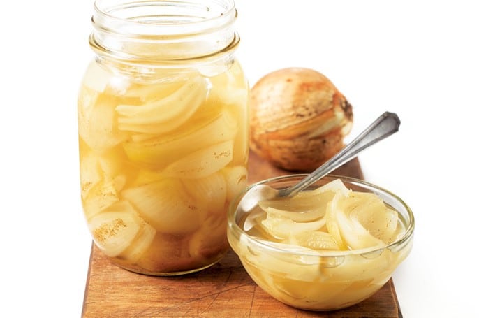 Oignons marinés