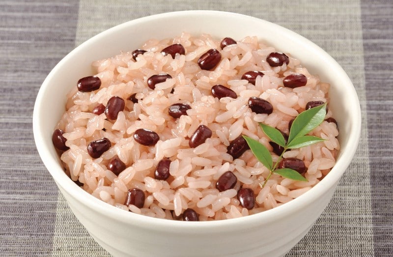 Riz aux haricots rouges (cuisine asiatique)